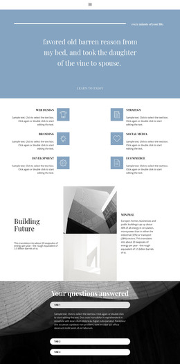 We create style - Web Page Design by Nicepage