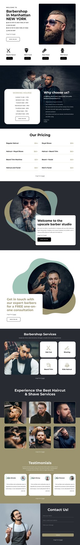 Exceptional beauty service - HTML Template by Nicepage