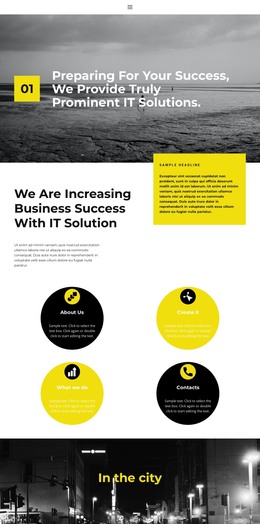 Reach for success - Website Template by Nicepage