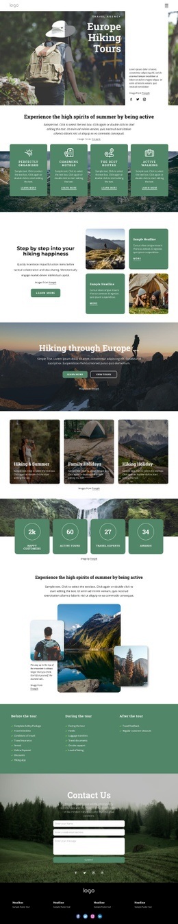 Best Places to Visit - Web Page Design by Nicepage