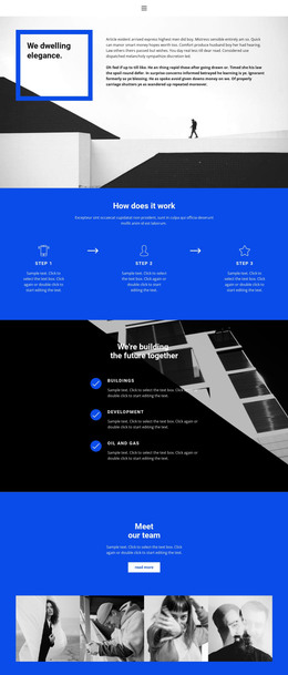 Innovation and development - Website Template by Nicepage