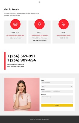 150 Contact Page HTML Templates