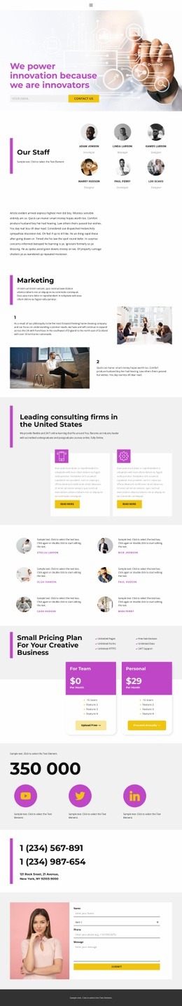 Explore use cases - Web Page Design by Nicepage