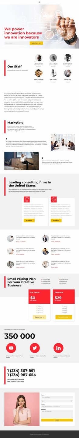 Explore use cases - Website Mockup by Nicepage