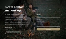 Neem contact met ons op blok met afbeeldingsachtergrond - CSS-sjabloon ...