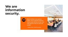 Secret information - Website Mockup by Nicepage