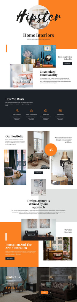 210 Interior Templates | Nicepage