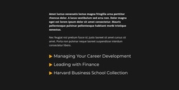 390 Text Website Designs