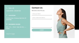 3 Columns layout - Website Template by Nicepage