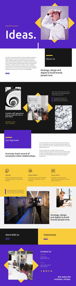 Complex Website Templates | Nicepage