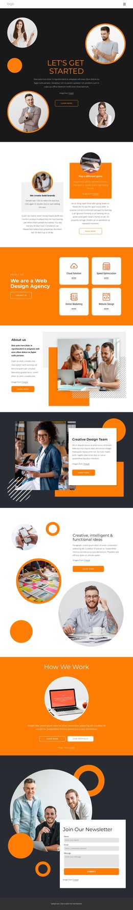 Intelligent, functional ideas - HTML5 Template by Nicepage