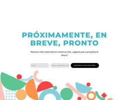 Próximamente diseño de bloques - Plantilla CSS por Nicepage