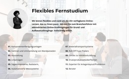 Schritt für Schritt zum Projekt HTML-Vorlage