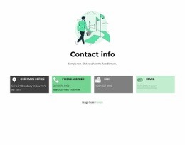 170 Contacts CSS Templates