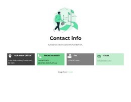 160 Contacts Web Page Designs