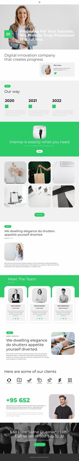 Question Website Templates