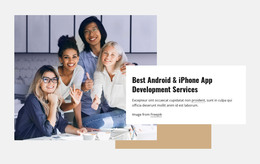 Cross-platform development - Website Template by Nicepage