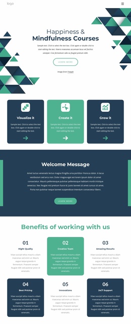 Introduction Website Templates | Nicepage