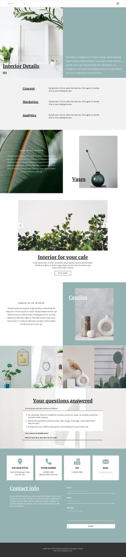 230 Interior CSS Templates
