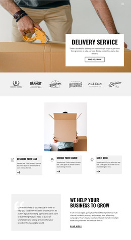 Fast and high quality delivery - Website Template by Nicepage
