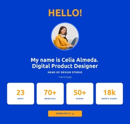 Digital designer job profile - Web Page Design by Nicepage