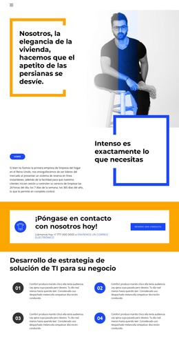 trabajar con clientes Plantilla HTML5
