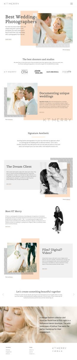 100 Wedding Html Code Examples | Nicepage