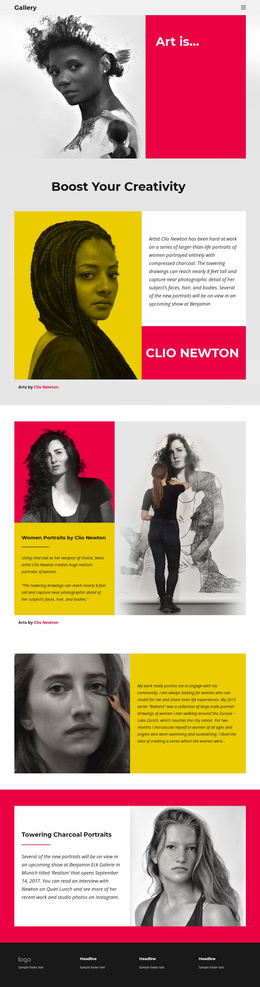 770 Art & Design Website Templates