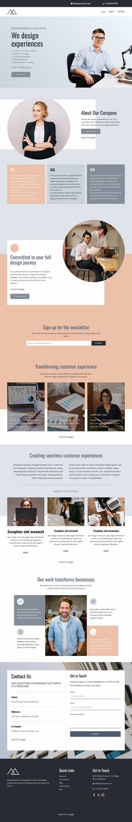 Transforming Website Mockups | Nicepage