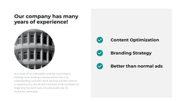 Mission and vision statements CSS Template