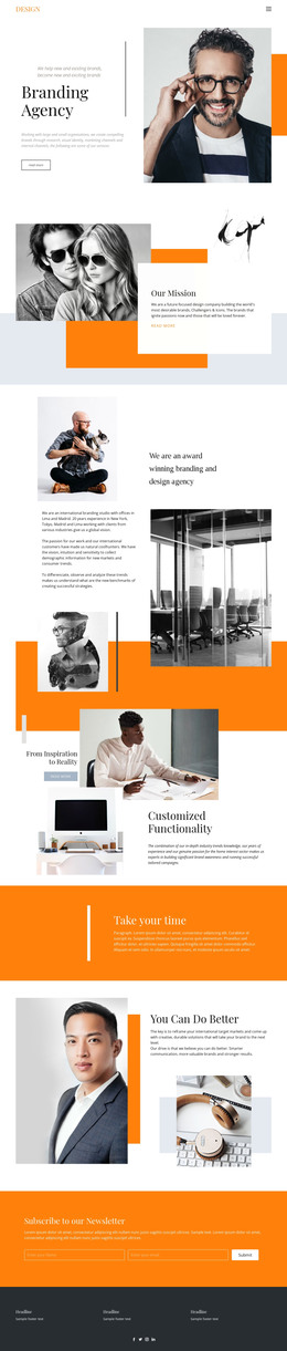 Mission HTML Templates