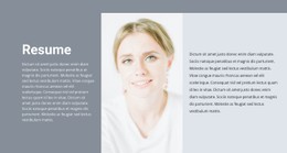 Profile CSS Templates | Nicepage