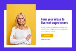 We see beautiful in simple - Template by Nicepage