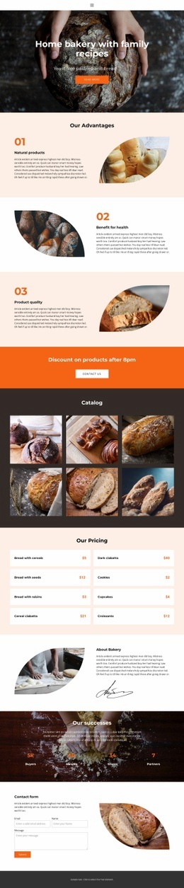 890 Food & Restaurant Web Page Designs | Nicepage