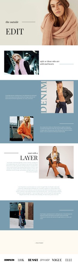 Clothing Store Html Code Examples | Nicepage