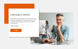 Liderazgo y talento - Plantilla HTML5 por Nicepage
