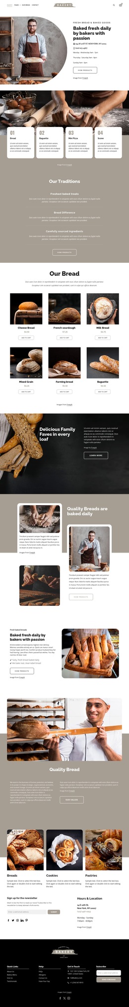 460 Food & Restaurant HTML5 Templates
