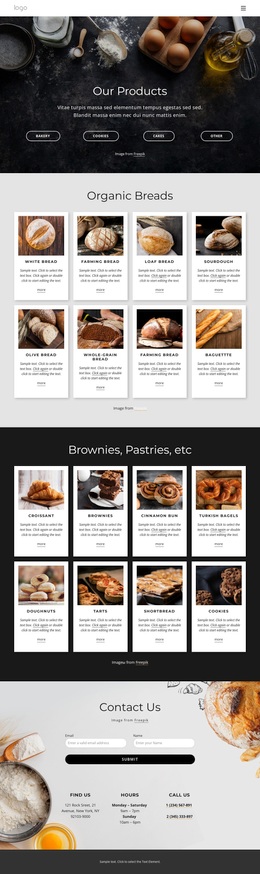 Cook your favorite food - Template by Nicepage