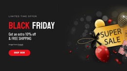 Sale banner - Html Code Example by Nicepage