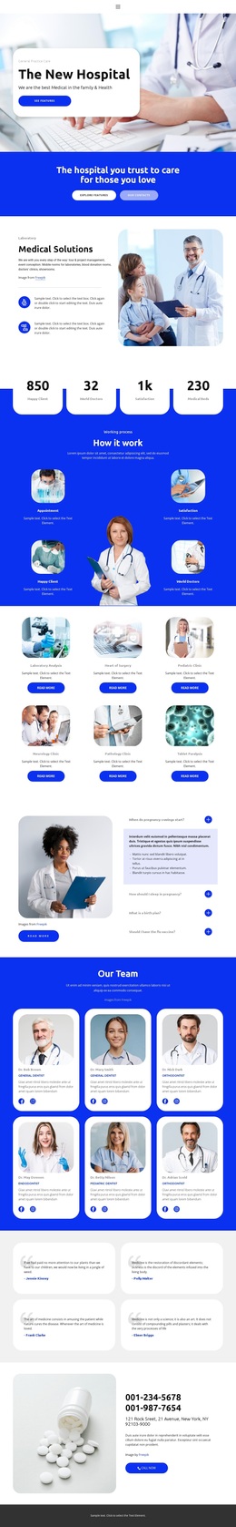 150 Medicine & Science Templates | Nicepage