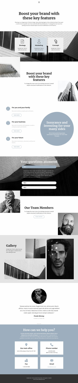Organization Website Templates | Nicepage
