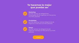 Planificación - Plantilla HTML5 por Nicepage