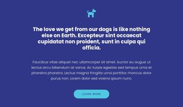 Icon, texts and button - Website Template by Nicepage