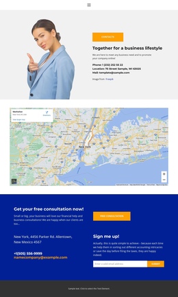 Karta One Page Templates | Nicepage