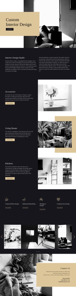 520 Interior Html Code Examples | Nicepage