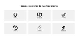 Permitir clientes Plantilla de sitio web