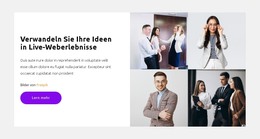 Aktive Gruppenarbeit – HTML-Vorlage von Nicepage