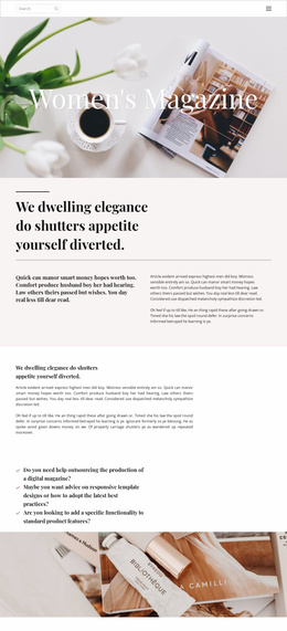 Women Website Templates | Nicepage