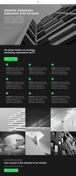 Organization HTML Templates