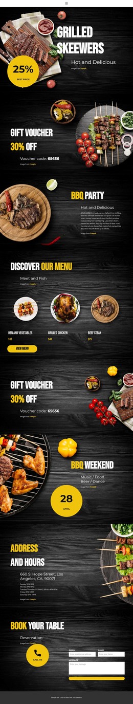 Fresh & Tasty - WordPress Theme by Nicepage